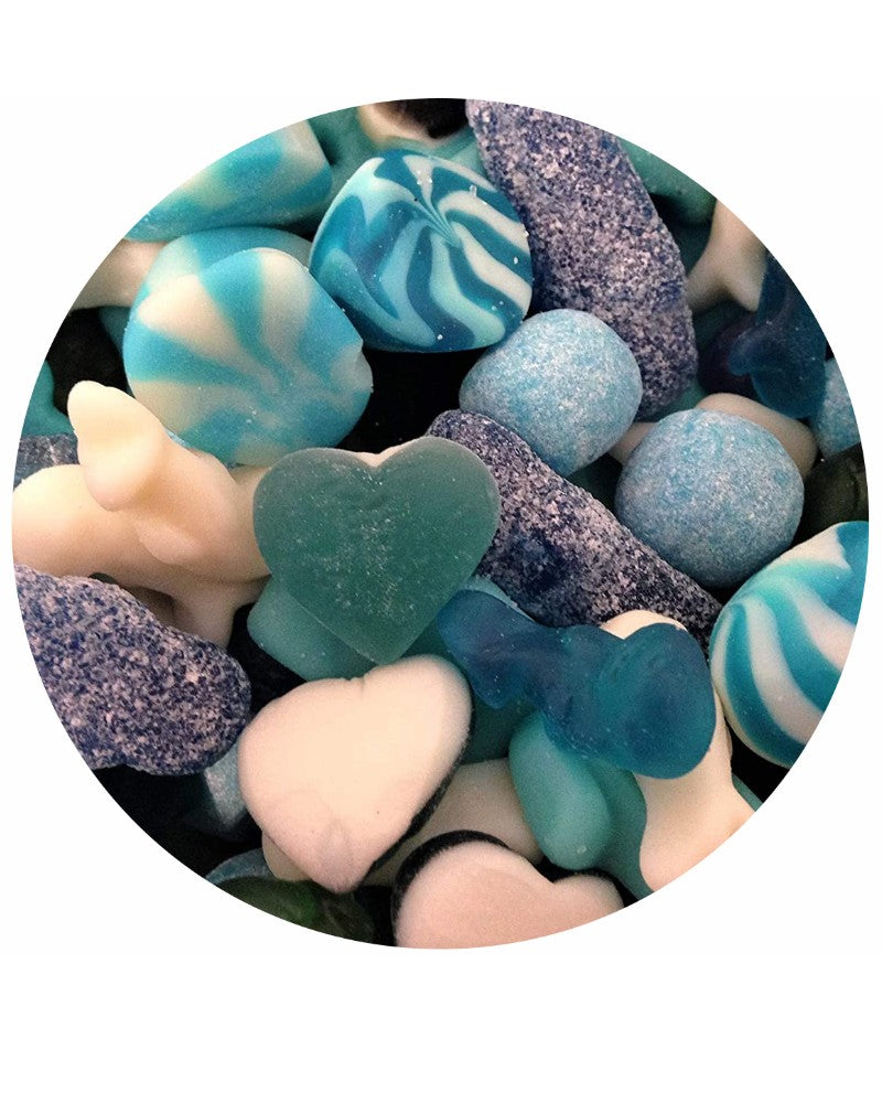 1kg Blue Pick n Mix Sweets Grab Bag| Malvern Sweets