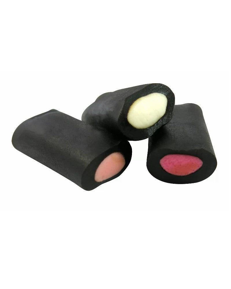 Kingsway Liquorice Cream Rock Loose Sweets| Malvern Sweets