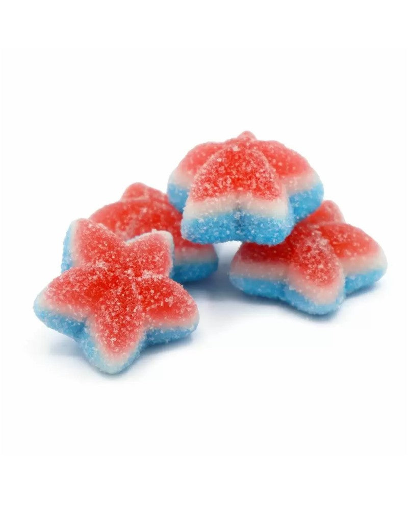 Ravazzi Fizzy Cherry Stars Loose Sweets| Malvern Sweets