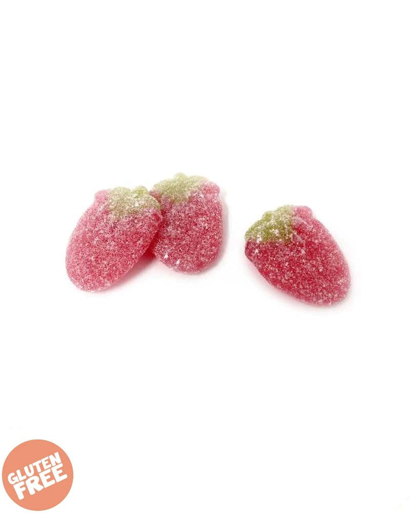 Vidal Giant Fizzy Sour Strawberries Loose Sweets| Malvern Sweets